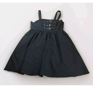 Hot Topic | Dresses | Hot Topic Multi Buckle Pinafore Dress Woman M ...